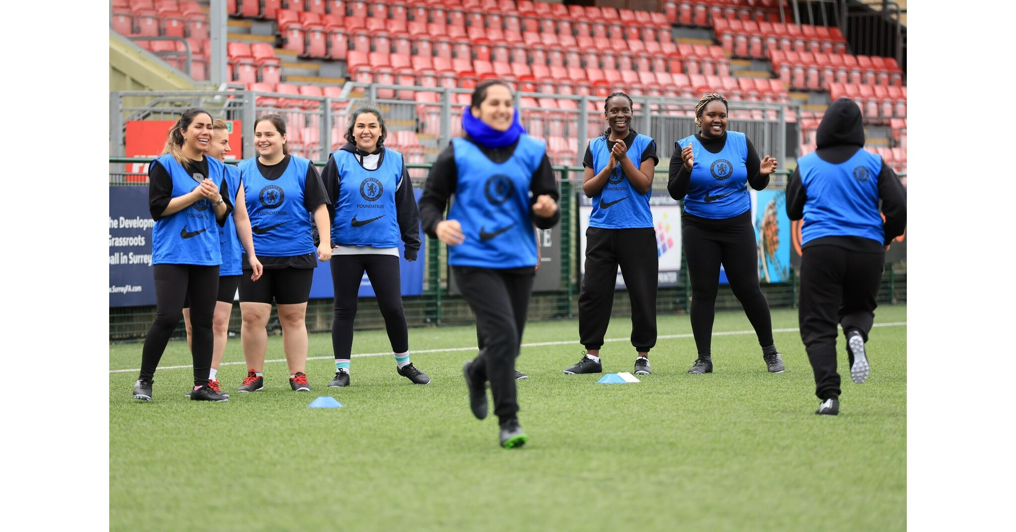 Surrey FA and Chelsea FC Foundation Empower Female Refugees and Unite ...