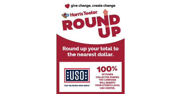 Harris Teeter launches Round Up Campaign to benefit the USO