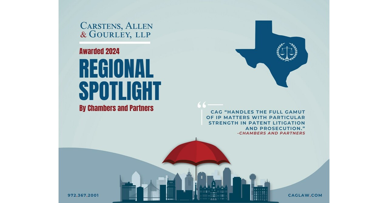 Carstens, Allen & Gourley Recognized in Chambers' 2024 Texas Regional ...