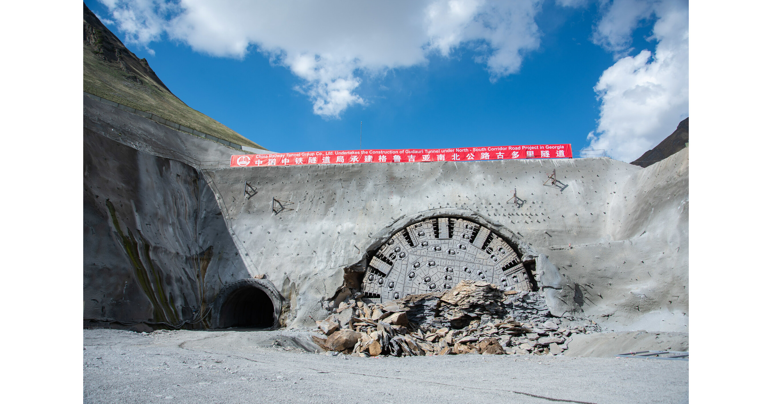 Successful Breakthrough of Gudauri Tunnel in Georgia's North-South ...
