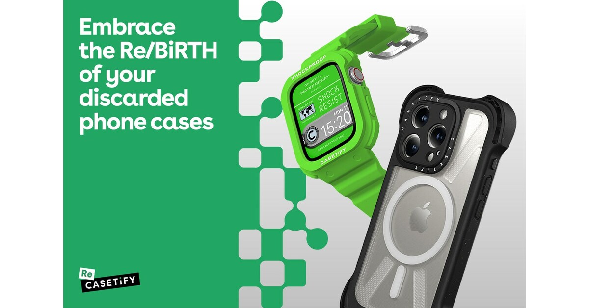 Journey to RE/BiRTH: How Re/CASETiFY™ Has Given New Life to 84 Tons of ...