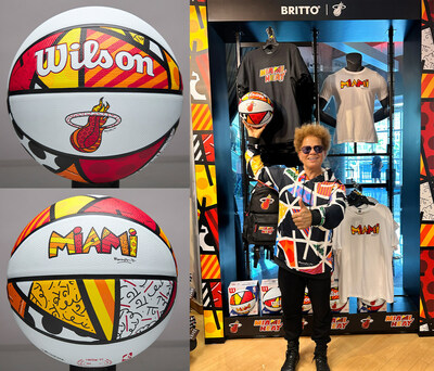 Renowned Artist Romero Britto Unveils BRITTO x Miami HEAT Collaboration ...