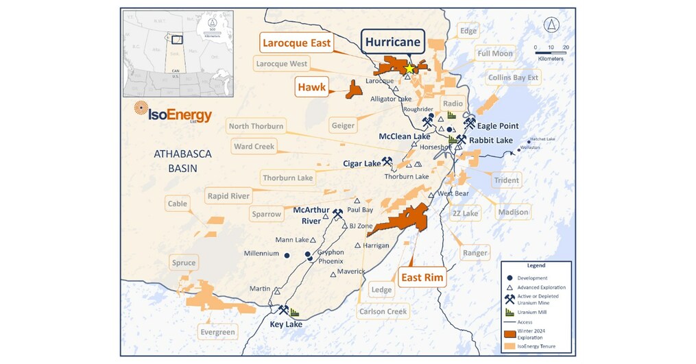 IsoEnergy Provides Winter Exploration Update