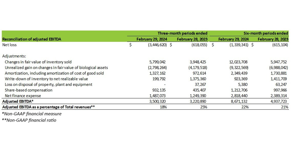 Cannara Biotech Reports Q2 2024 Financial Results