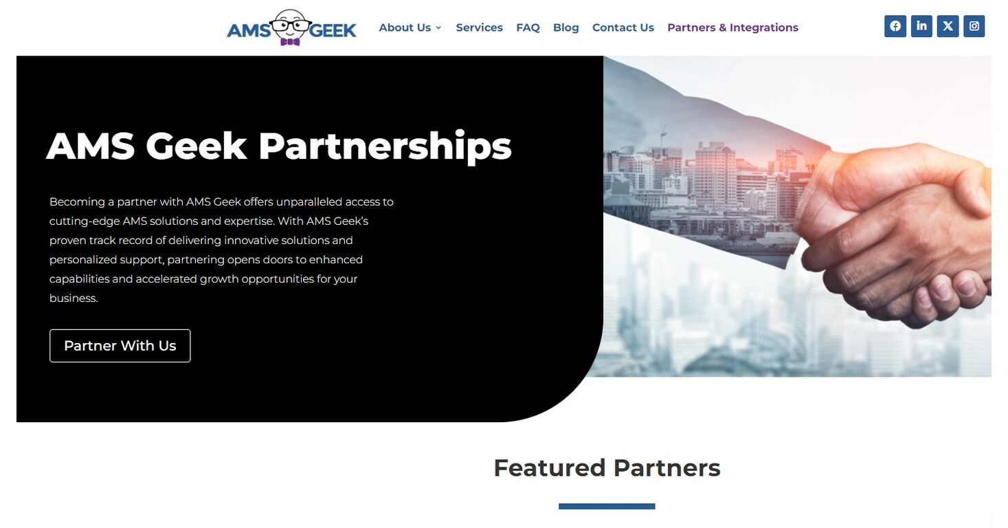 AMS Geek Unveils Redesigned Website to Enhance User Experience and Showcase Leading Products and ...