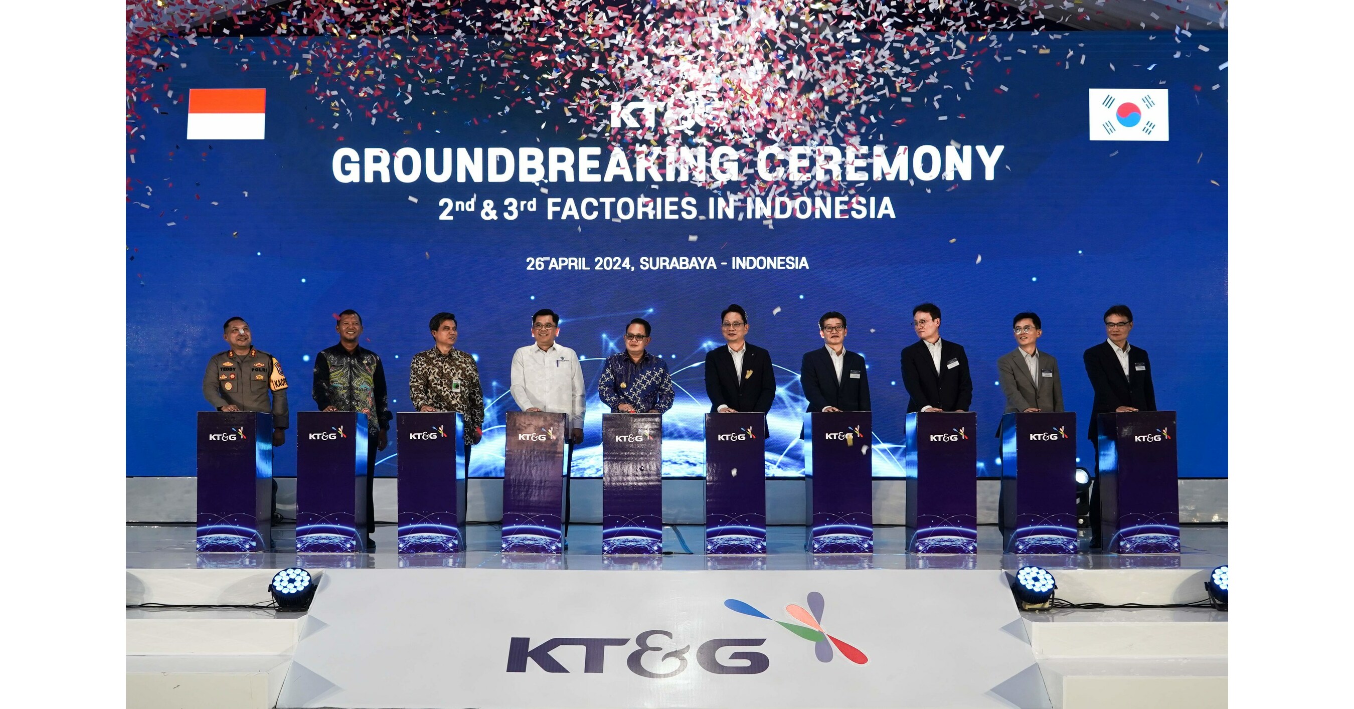 KT&G's new CEO Kyung-man Bang embarks on overseas business operation visit, starting with the ...