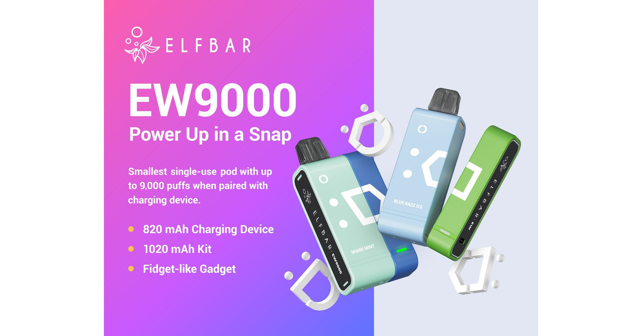 ELFBAR launches next-level EW9000 vape kit