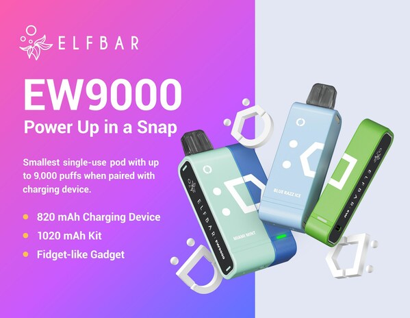 ELFBAR launches next-level EW9000 vape kit