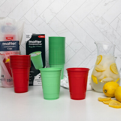 Matter Introduces Compostable Party Cups, Helping Consumers "Party With ...