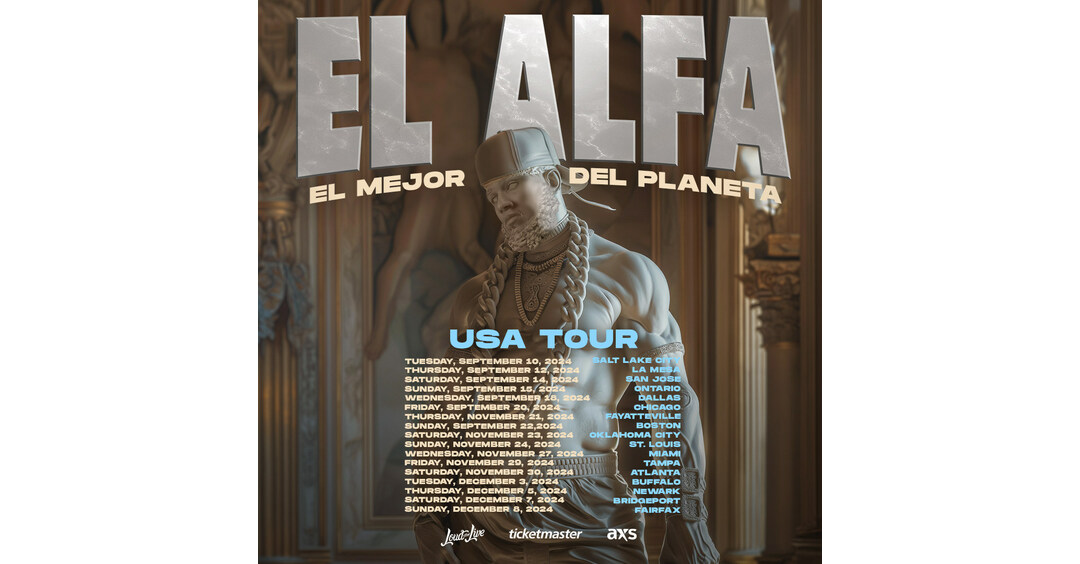 EL ALFA ANNOUNCES HIS NEW U.S. TOUR "EL MEJOR DEL PLANETA"