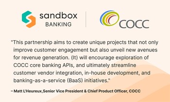 Sandbox Banking chosen to be API Management and Integration Platform as ...