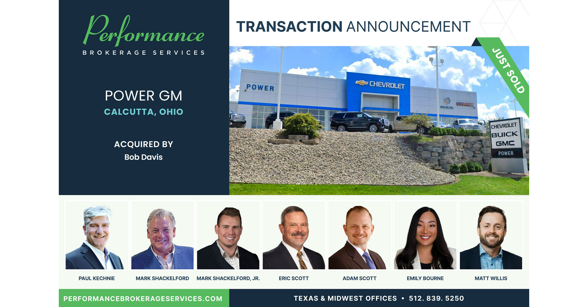 Performance Brokerage Services Advises on the Sale of Power GM, a ...