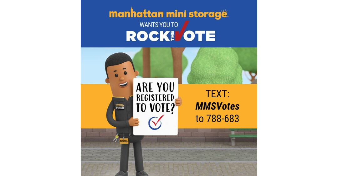 Manhattan Mini Storage Partners with Rock the Vote to Amplify Voter ...