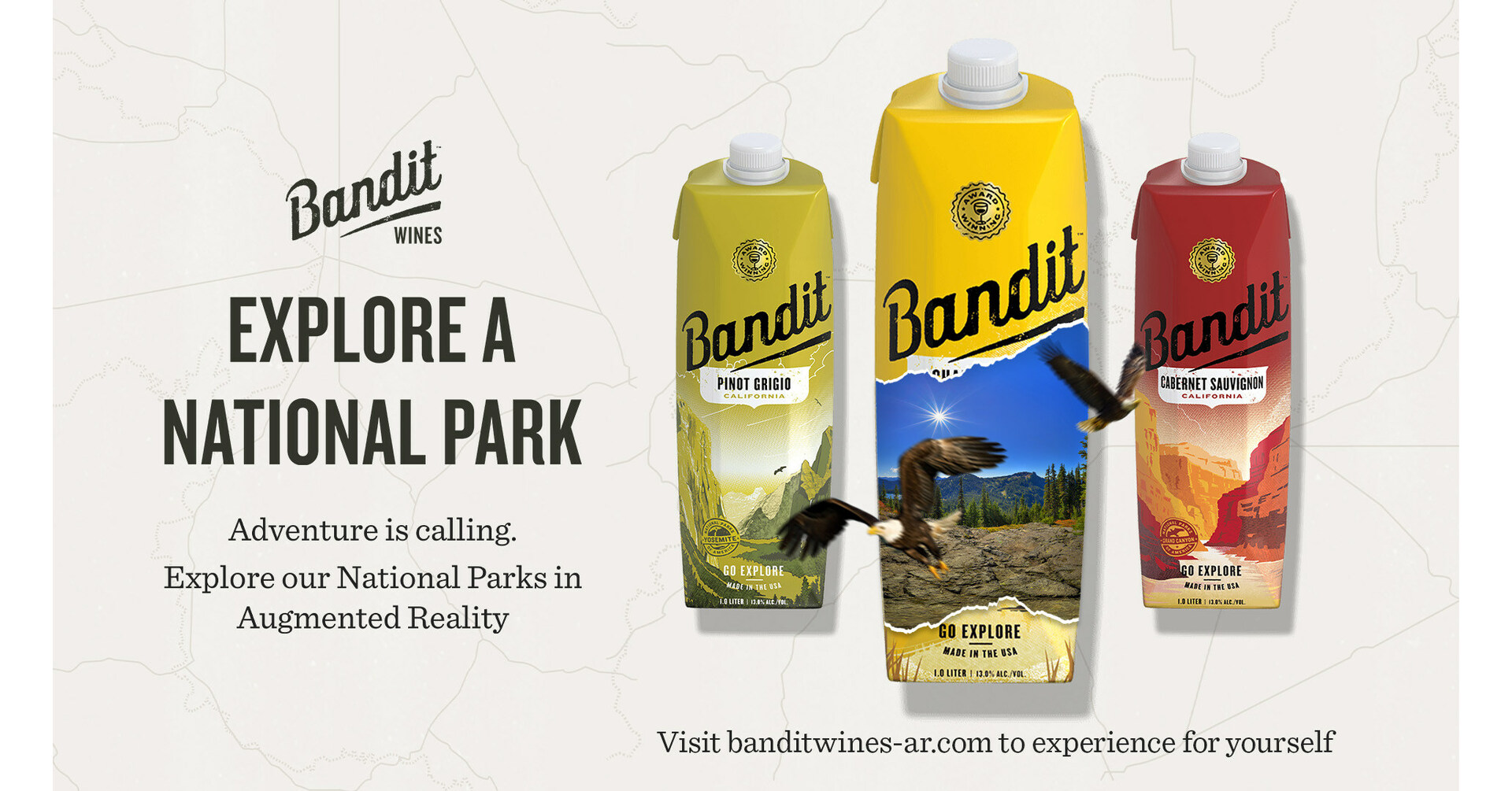 BANDIT WINES INTRODUCES 'GO EXPLORE NATIONAL PARKS' INNOVATIVE ...
