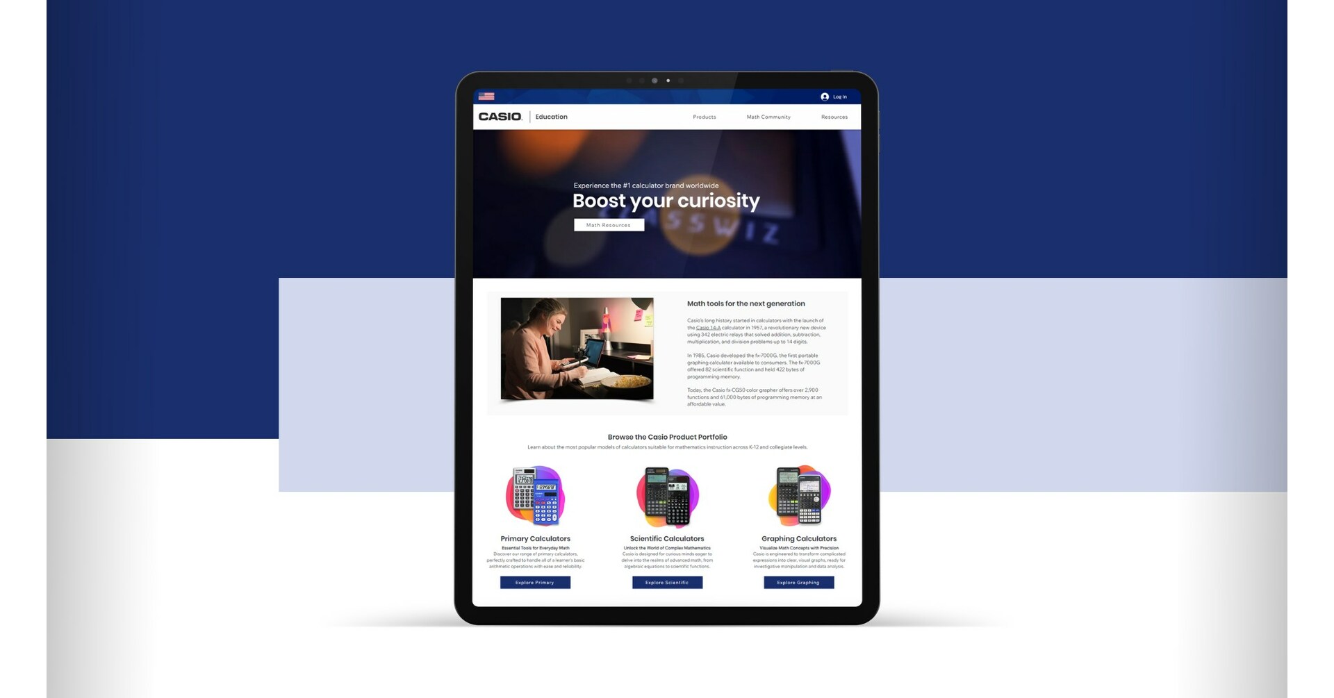 CASIO AMERICA RELAUNCHES CASIOEDUCATION.COM