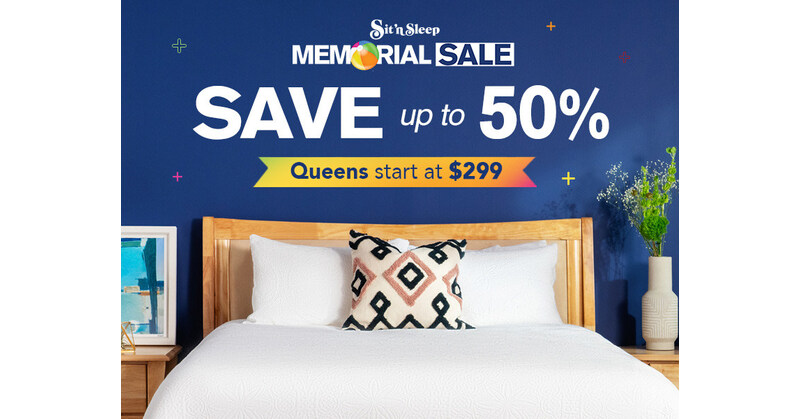 Sit 'n Sleep Announces Memorial Sales on Top Mattress Brands Throughout the Month of May