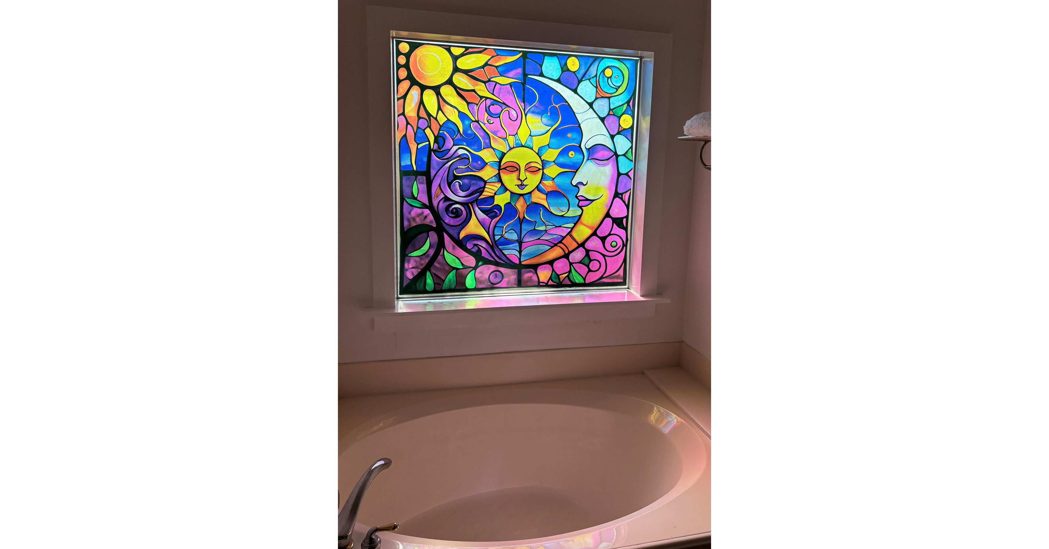 Use AI Art To Decorate Windows, Glass Doors With Wallpaper For Windows