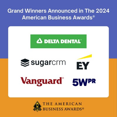 Grand Stevie Award Winners Announced in The 2024 American Business Awards®