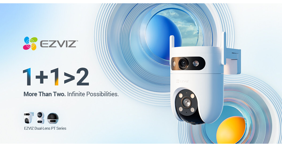EZVIZ stellt seine innovative H9c Dual-Lens Smart Pan-und-Tilt Camera ...