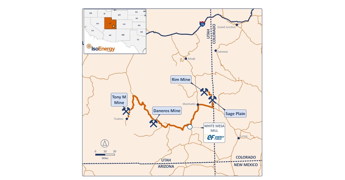 IsoEnergy Commences Utah 2024 Exploration Program
