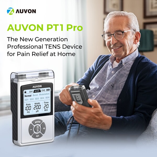 AUVON Launches a New Professional TENS Unit "AUVON PT1 Pro", Offering a ...