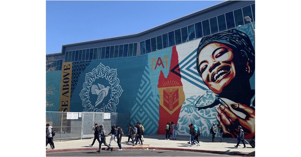 Branded Arts Transforms LAUSD César E. Chávez Learning Academies with ...