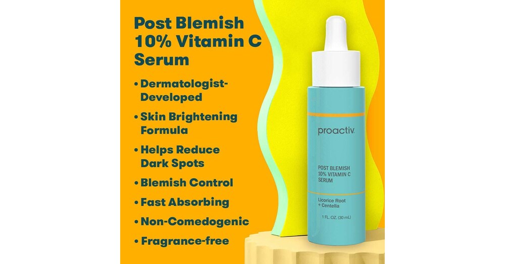 Introducing Proactiv's NEW Post Blemish 10% Vitamin C Serum™ Helps Even ...