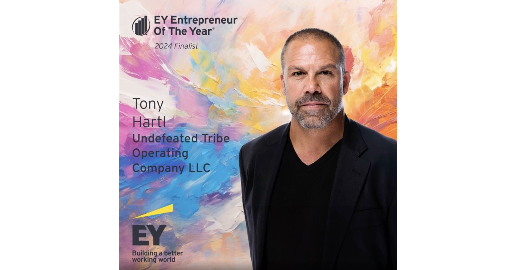 EY Announces Tony Hartl of The Undefeated Tribe, a Crunch Fitness ...