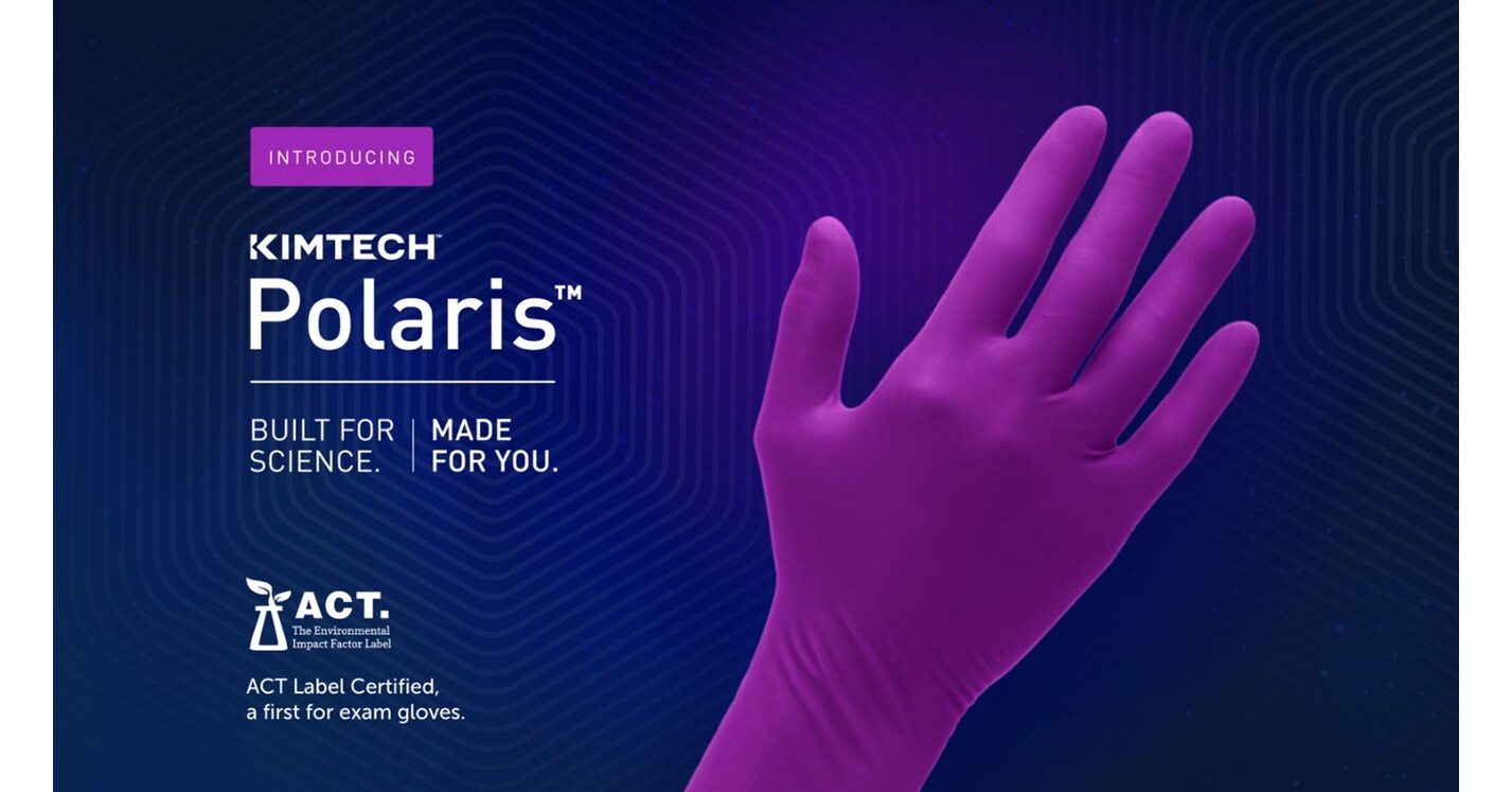 Kimtech™ Polaris™ Nitrile Exam Glove Earns ACT Label from My Green Lab®