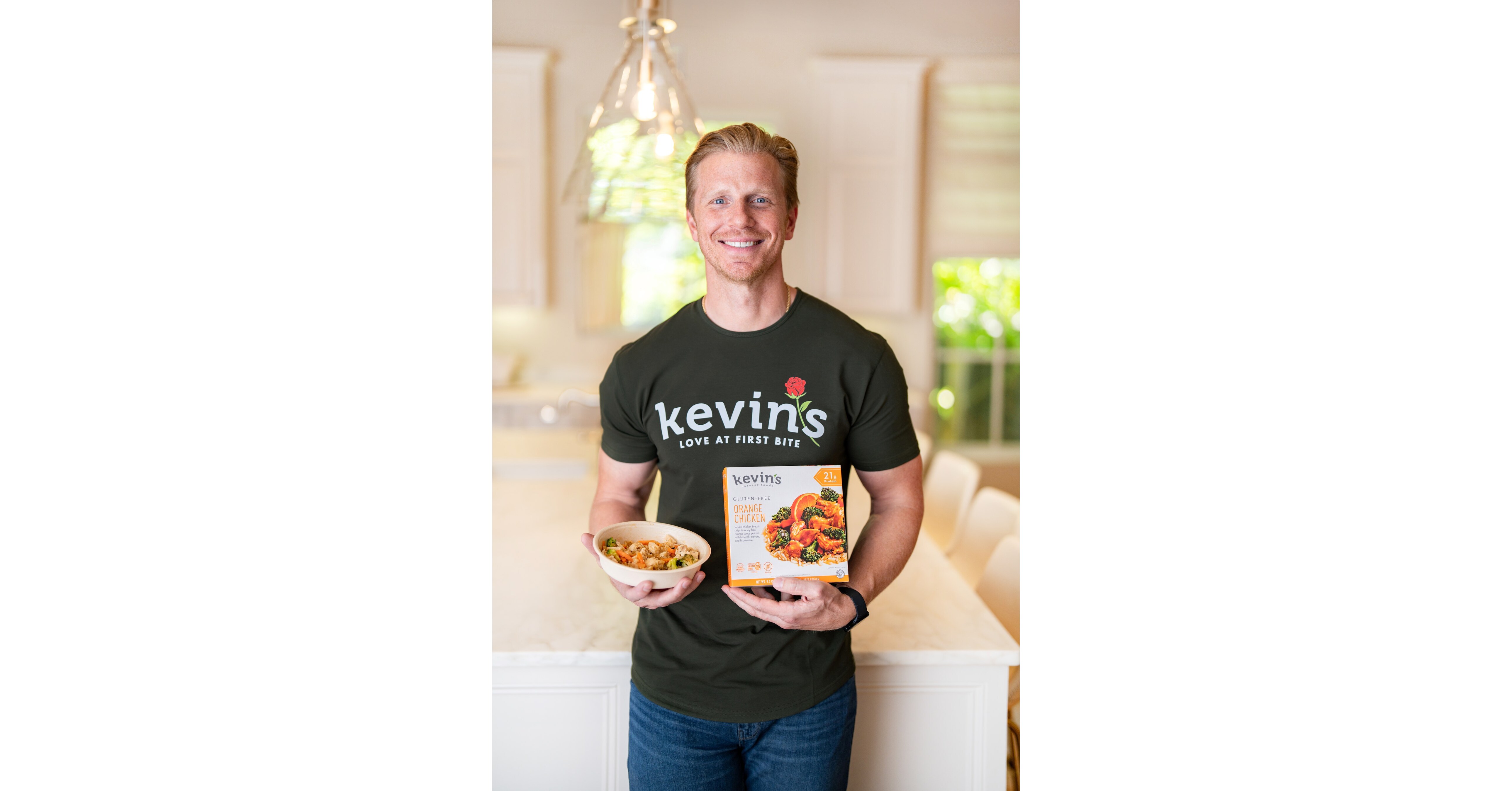 SEAN LOWE FINDS LOVE AT FIRST BITE WITH KEVIN'S NATURAL FOODS NEW ...