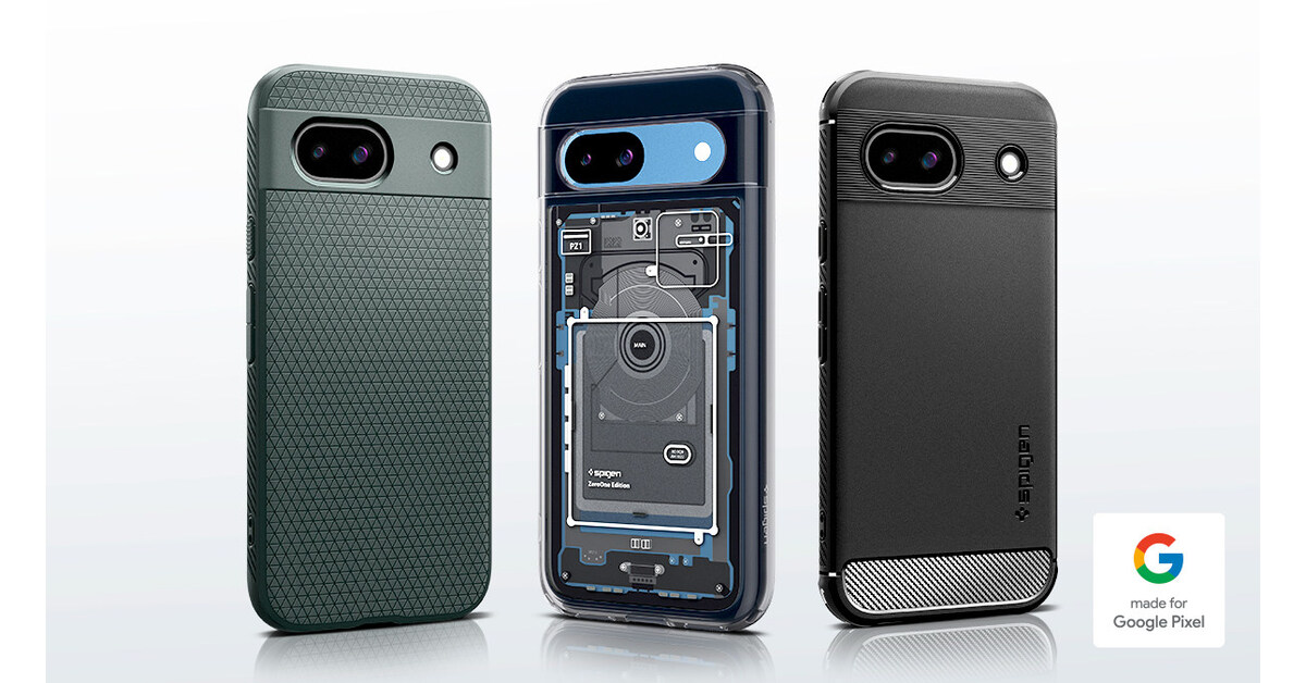Introducing Spigen's Premier "Made for Google" Cases Tailored for the Pixel 8A