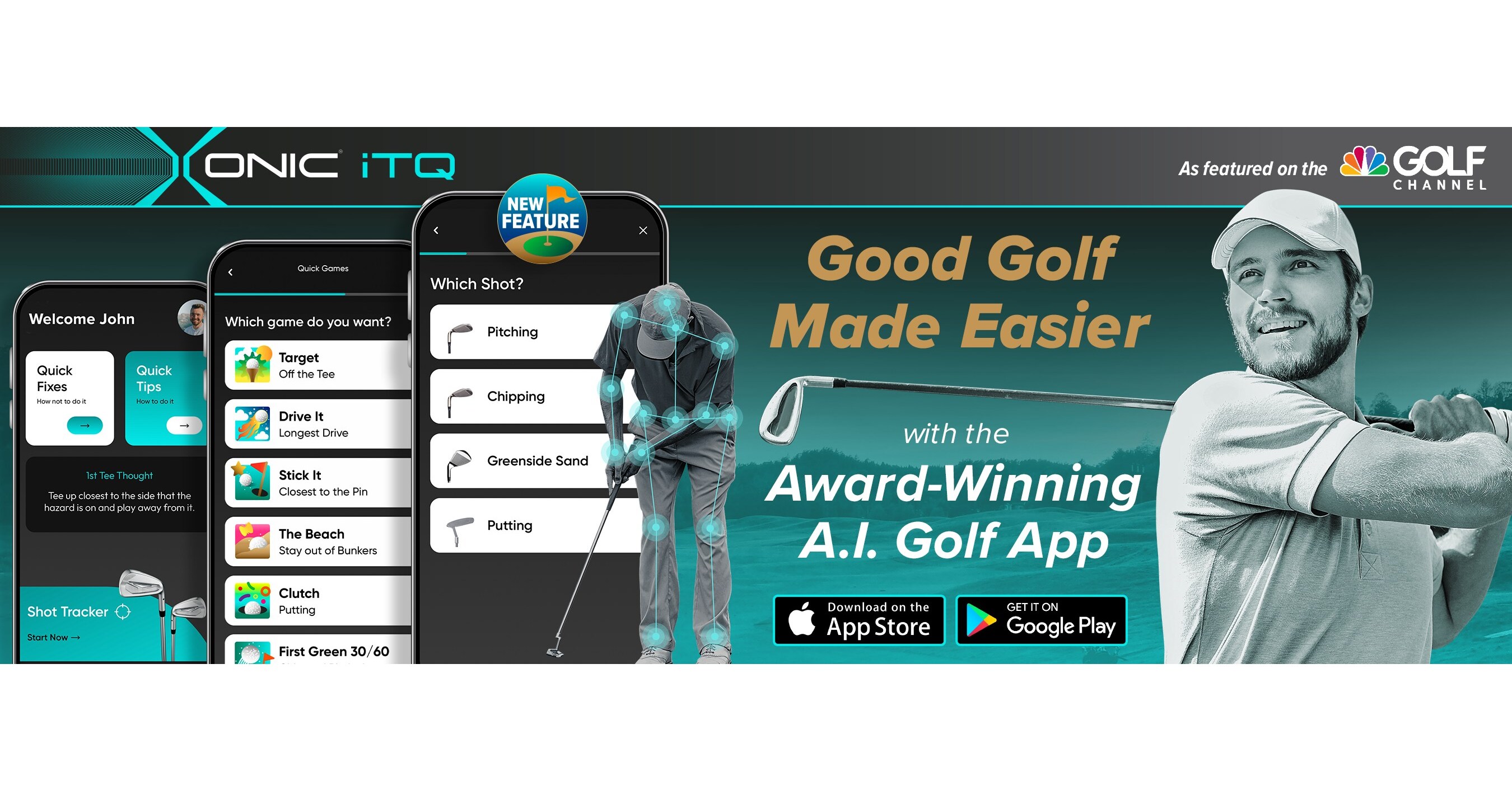 Xonic Launches Golf's First A.I. Short Game Swing Analyzers