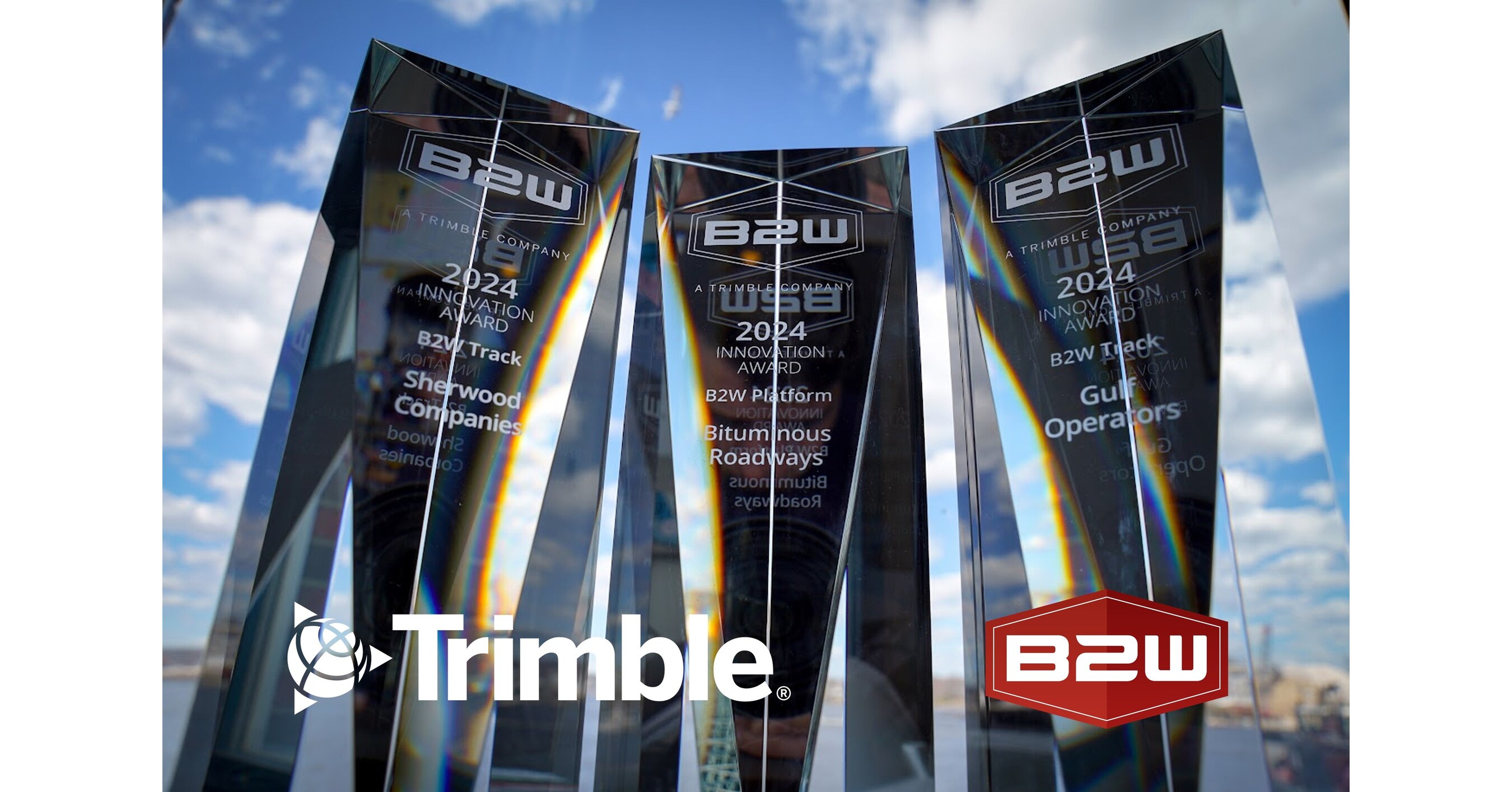 Trimble Announces 2024 B2W Customer Innovation Award Winners