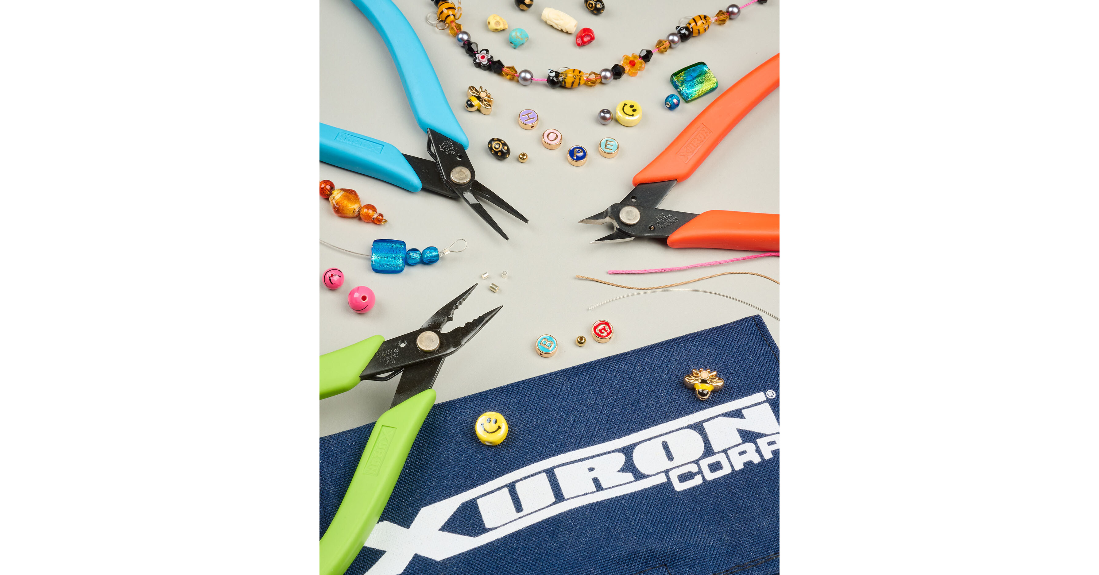 Xuron® Corp. Introduces the TK2600 Bead Stringer's Tool Kit For Bending, Cutting, Crimping & Holding