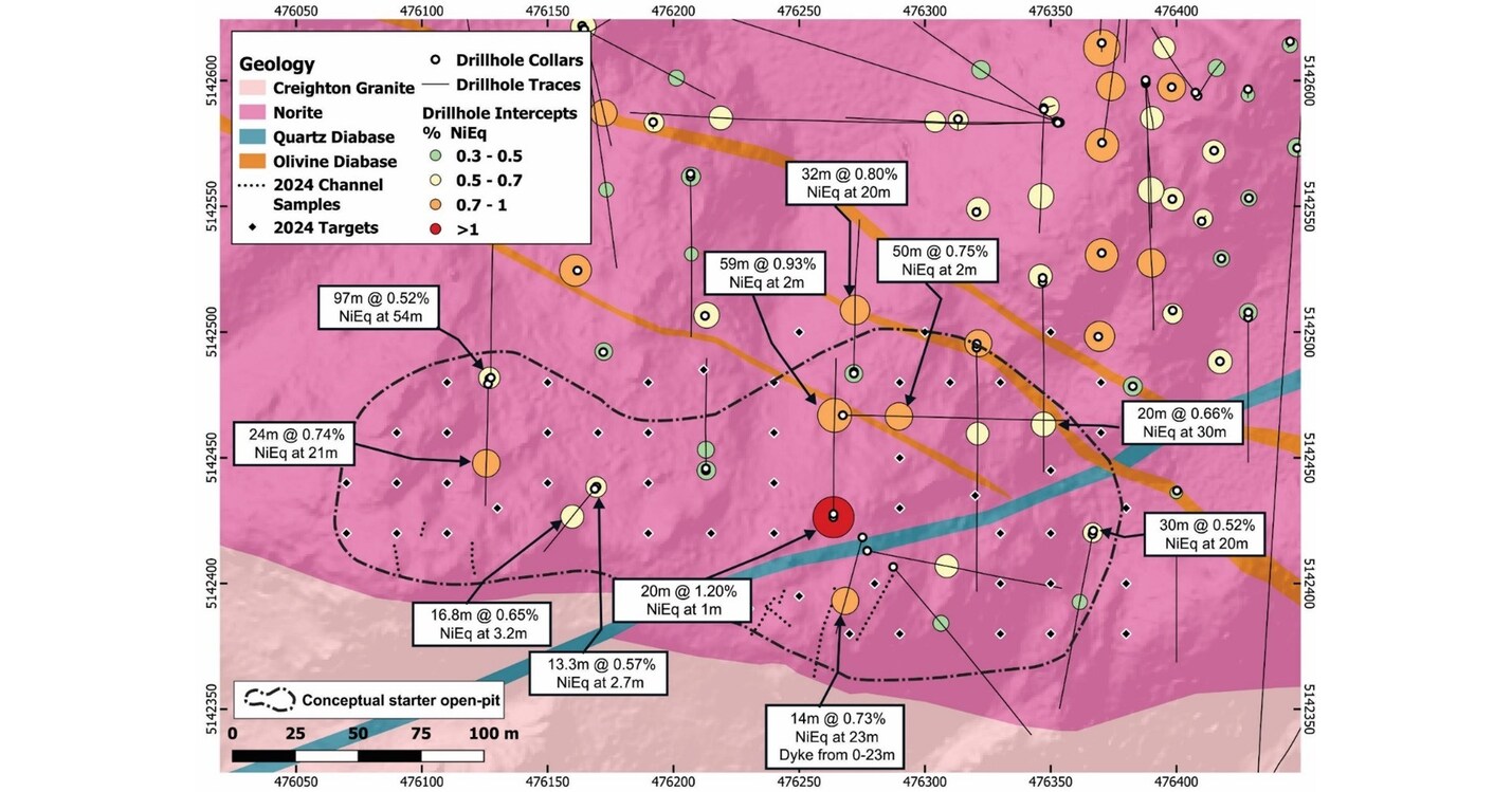 SPC Nickel Initiates Drill Program on the West Graham Nickel-Copper ...