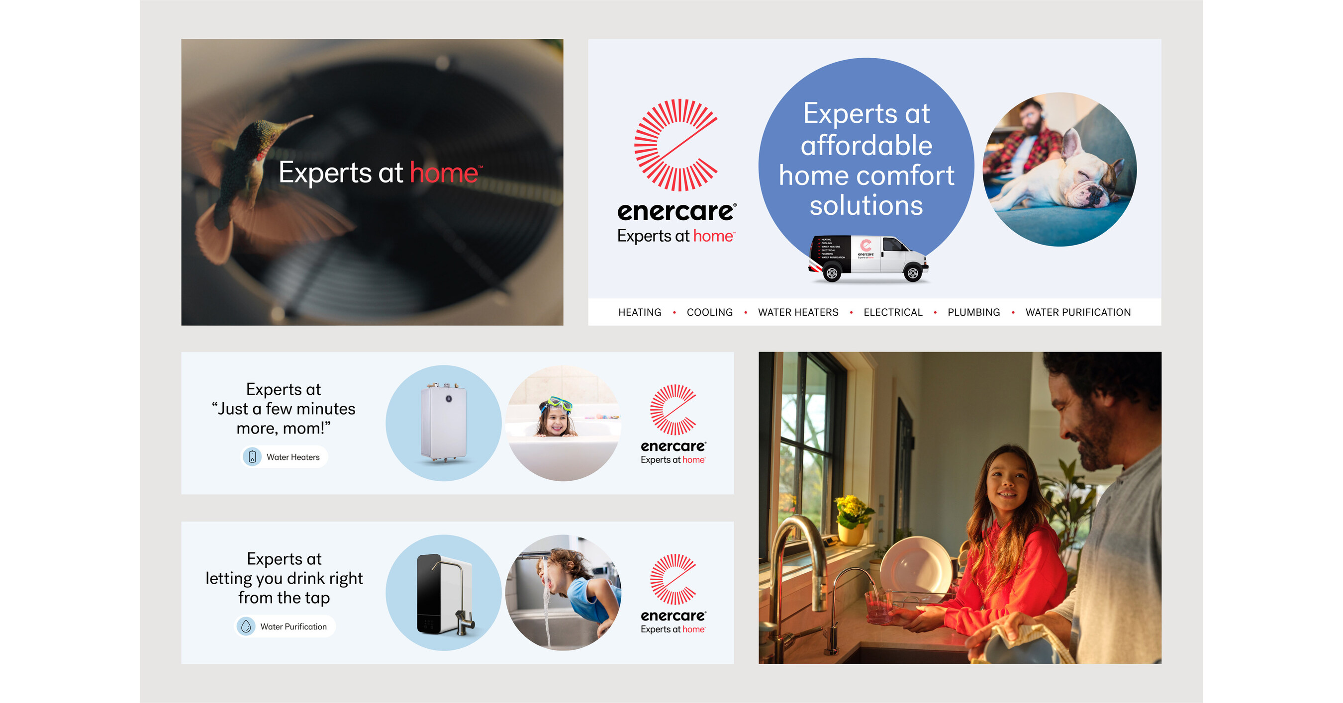 Enercare Launches New Brand Campaign Featuring Their Experts at home™
