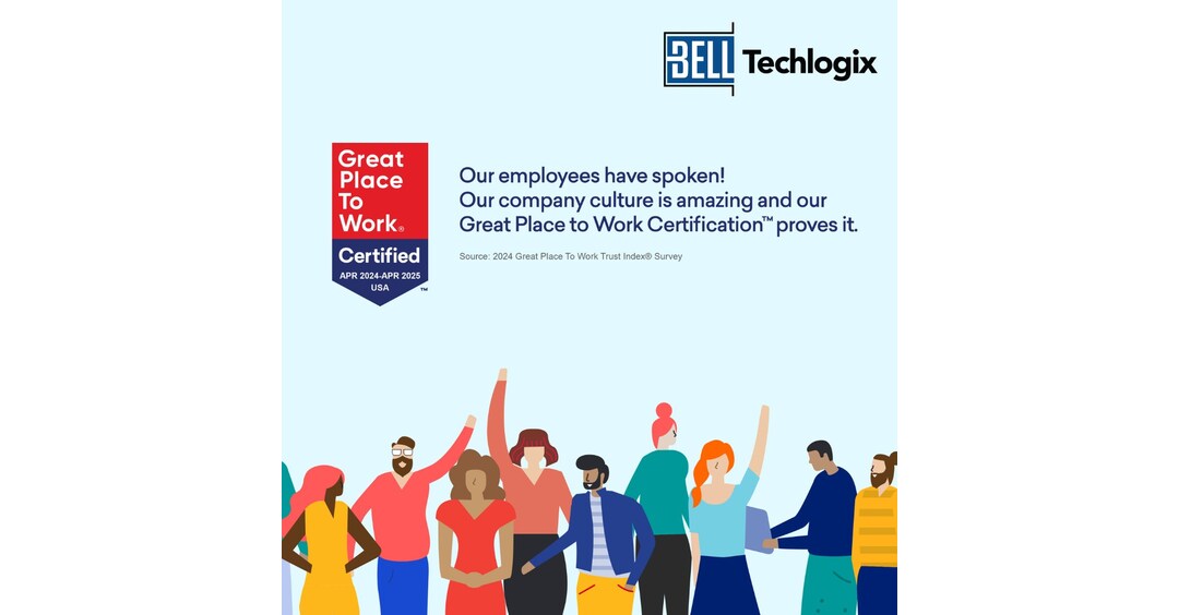 Bell Techlogix Earns 2024 Great Place To Work Certification™