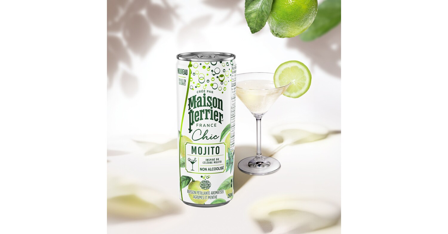 PERRIER s'étend dans de nouveaux espaces de boissons revigorantes