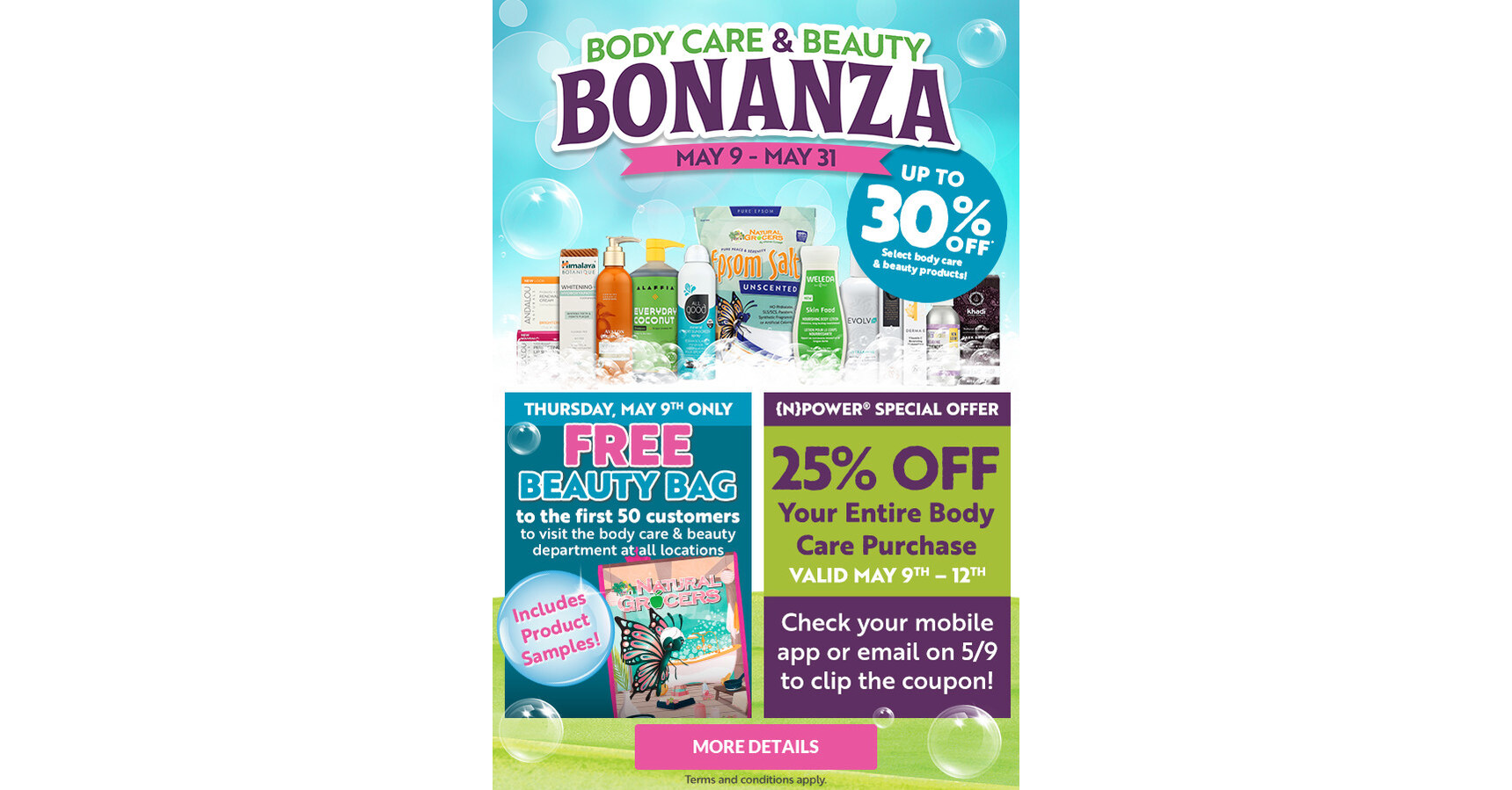 Natural Grocers® Hosts Fourth Annual Body Care & Beauty Bonanza, May 9 ...