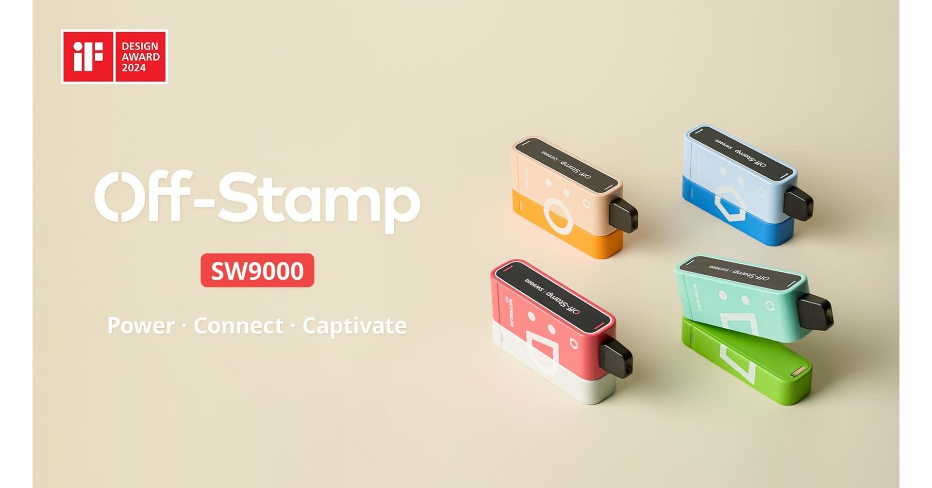 Off-Stamp SW9000 laureated iF Design Award 2024