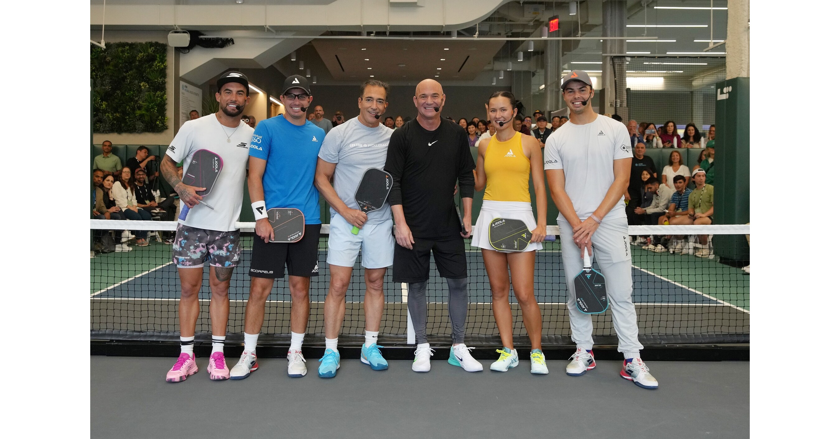 Andre Agassi, Tennis Grand Slam Champion, and Top Pickleball Pros Bring ...