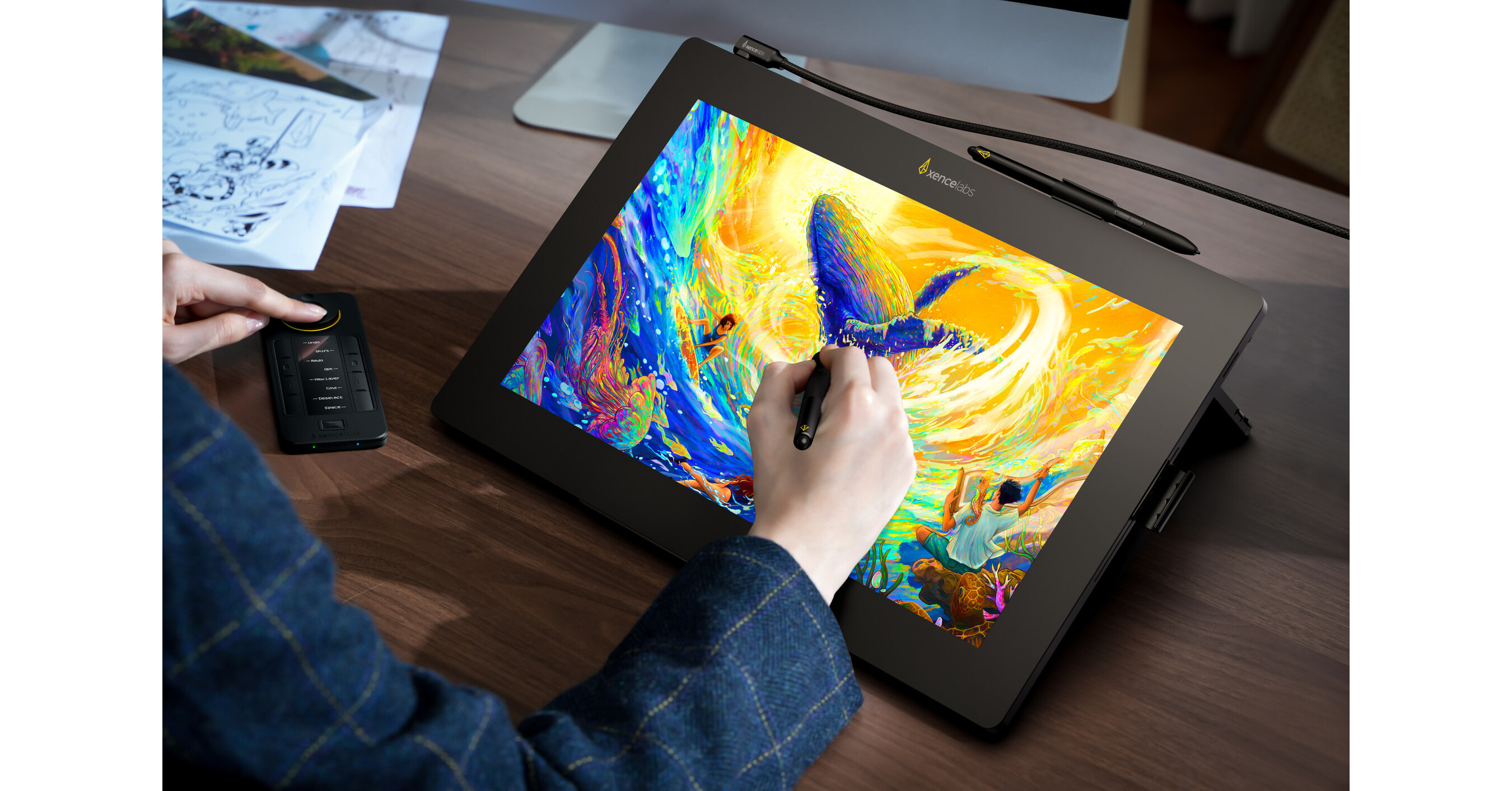 Xencelabs revela o primeiro monitor OLED com caneta 4K de 16 polegadas do setor: A melhor ...