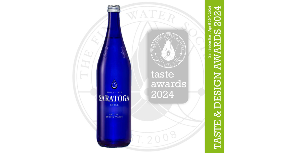Saratoga® Spring Water Wins Taste Awards at International FineWaters ...