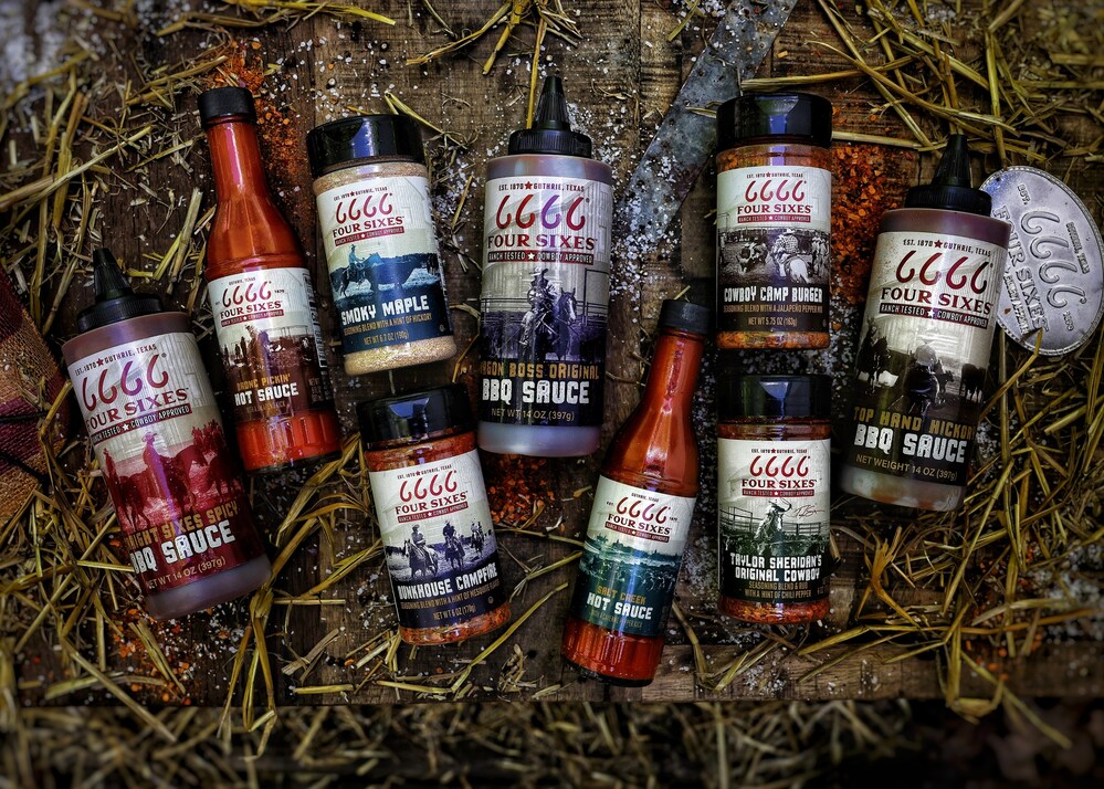 Four Sixes™ Seasonings, BBQ & Hot Sauces Set to Bring Texas Ranch ...