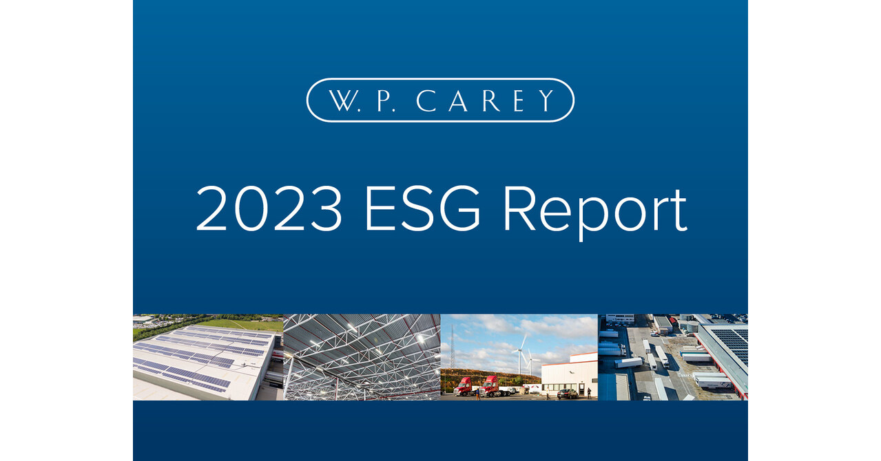 W. P. Carey Releases 2023 ESG Report