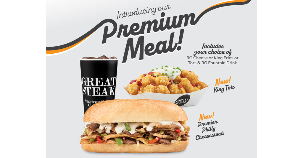 Great Steak® Unveils Exciting New Menu Featuring Premium Philly ...