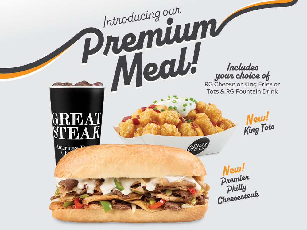 Great Steak® Unveils Exciting New Menu Featuring Premium Philly ...
