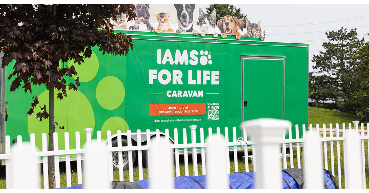 IAMS FOR LIFE™ CARAVAN RETURNS TO PROMOTE OVERALL PET HEALTH