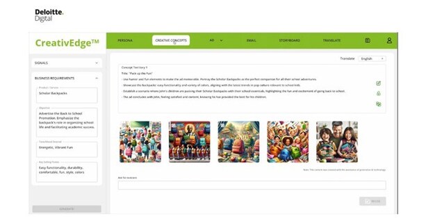 Deloitte Digital Introduces CreativEdge: A Generative AI-powered ...