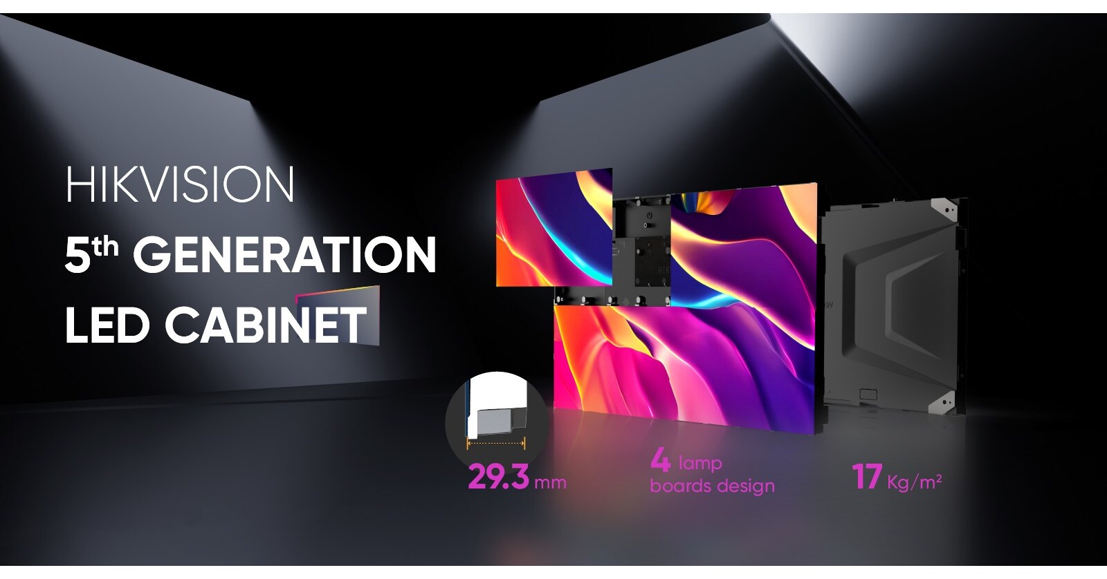 Hikvision launches the 5th generation LED cabinet with breakthroughs in ...